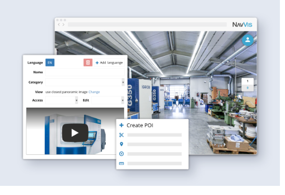 NavVis IVION｜NavVisで複雑な現場の3Dデータを⾼速かつ⾼品質にご提供